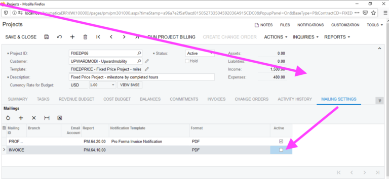 Acumatica Tips And Tricks Correcting Project Invoice Forms Created In Error Nexvue Now Net At